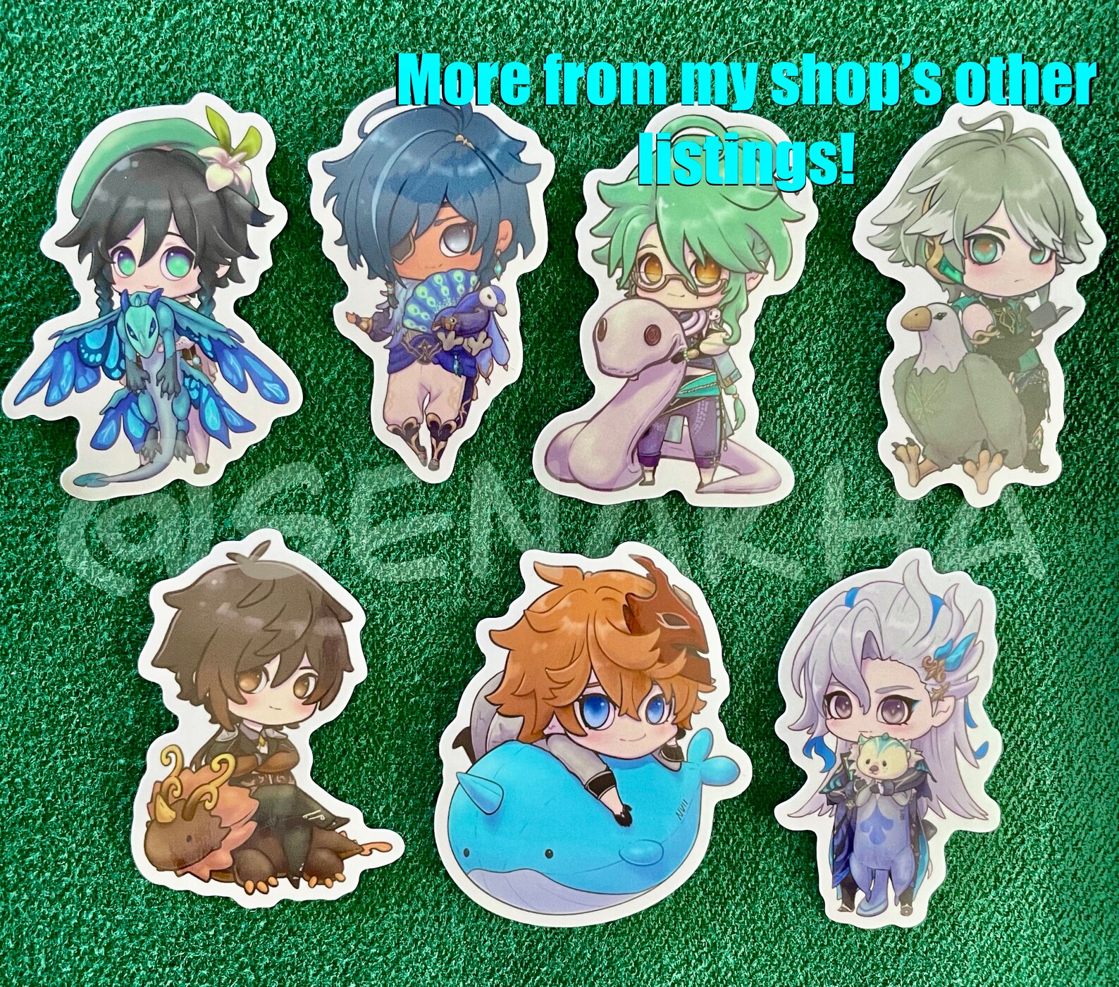 2.5” in Baizhu Sticker Genshin - Etsy