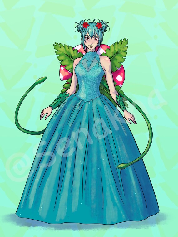 Bulbasaur Gijinka Cosplay