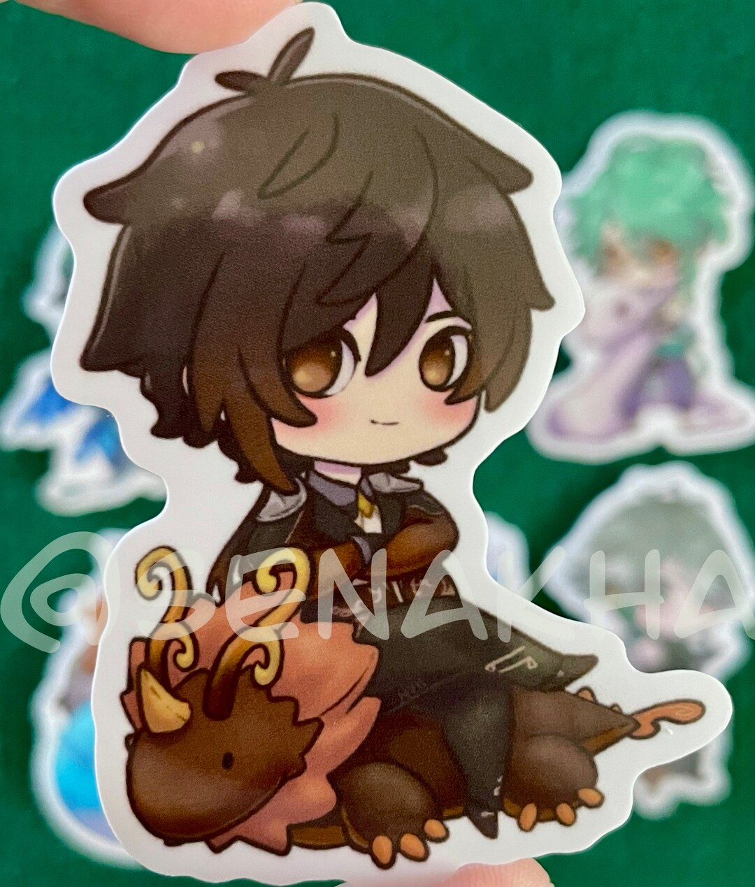 2.5” in Zhongli Sticker Genshin - Etsy