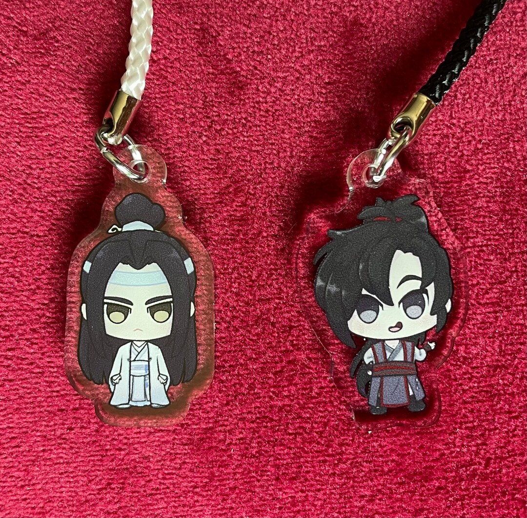 MDZS 1.5”-2”in Keychain Mo Dao Zhu Shi Wei Wuxian LAN Wangji ...