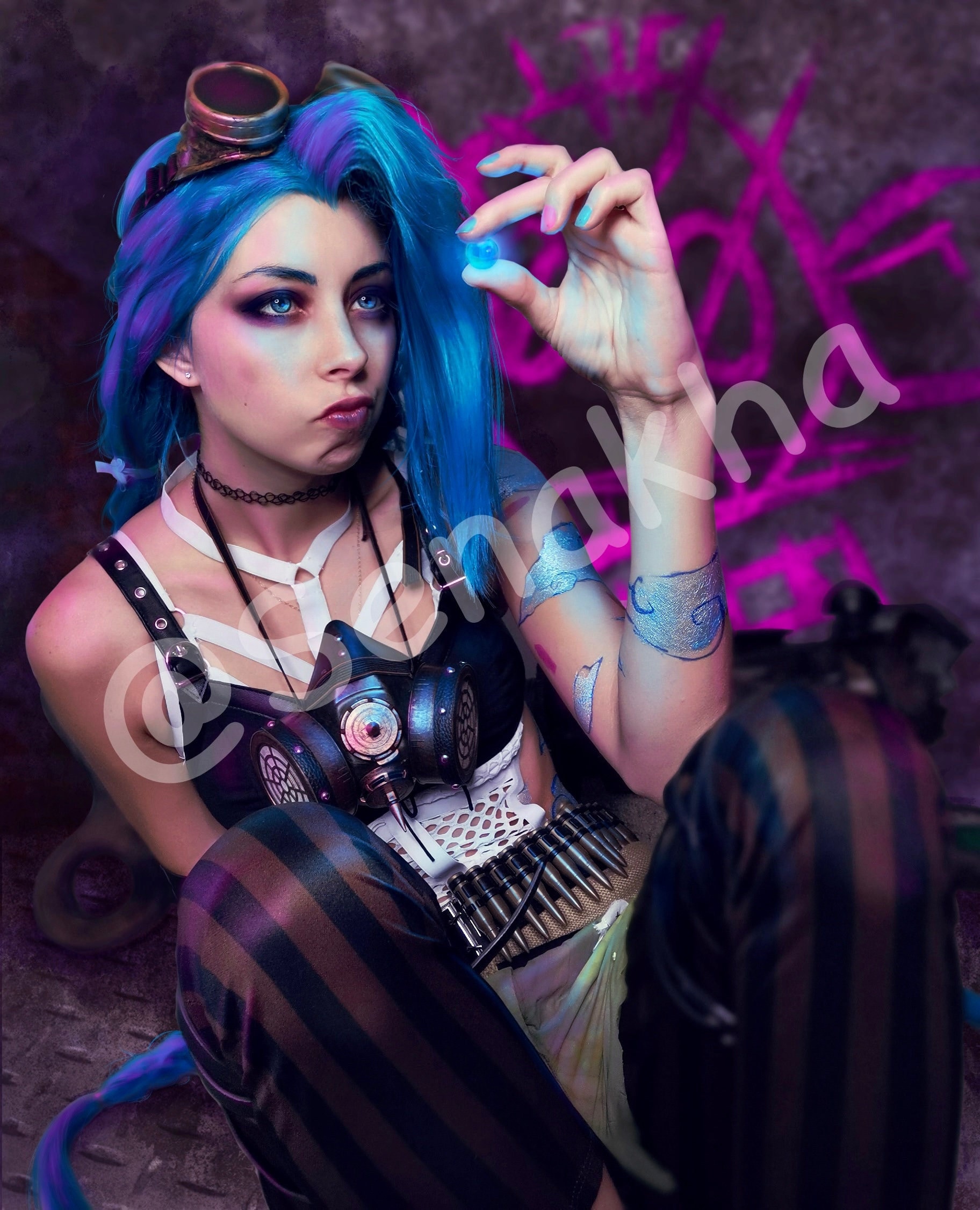 Jinx Zaun Cosplay Print - Etsy