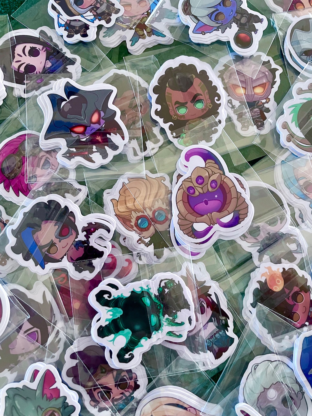 SET I: Lol 2”in Sticker Chibi Champs League of Legends Draven/jinx ...