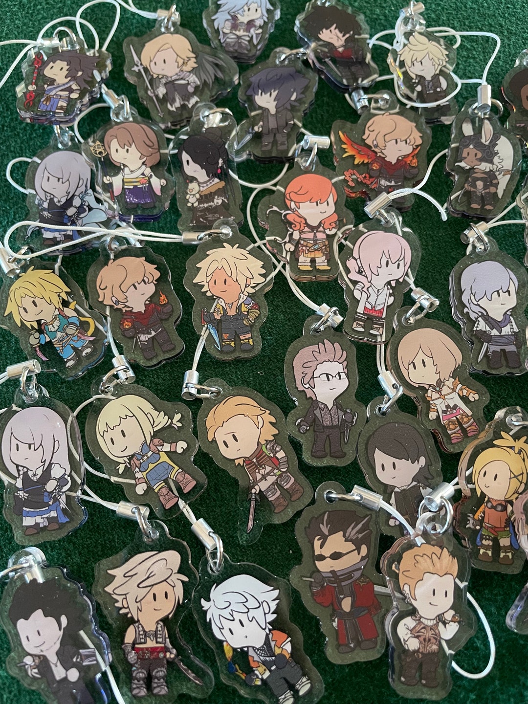 1.5 In. Final Fantasy Keychains buy Three Get One FREE - Etsy