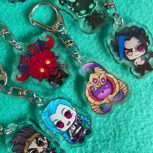 Lol 1.5” Mini Charm / Keychain - League of Legends - Yone Yasuo Ornn ...