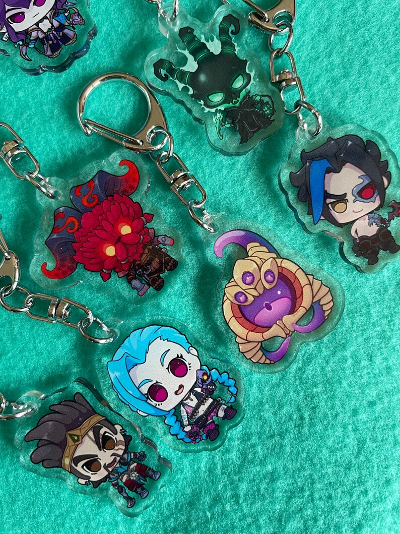 Lol 1.5 Mini Charm / Keychain League of Legends Yone - Etsy