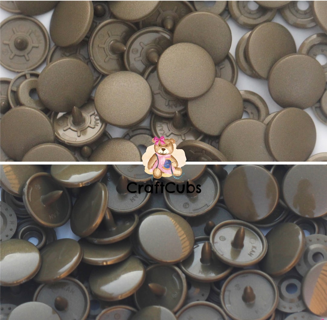 B12 Kam Snaps in Bronze: Glossy or Matte // Size 20 or T5 // Available ...