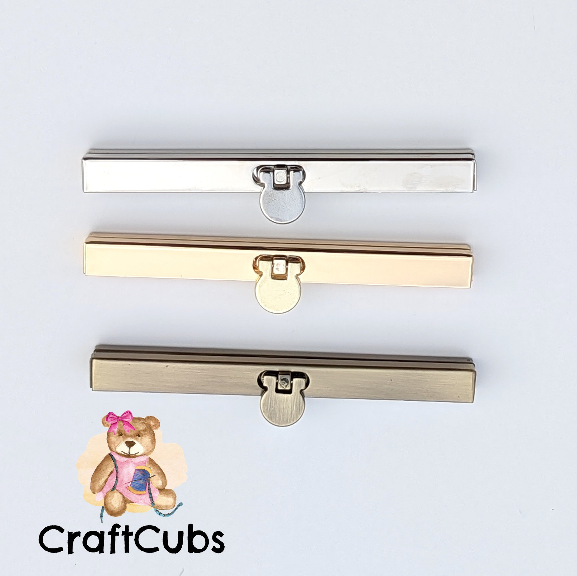 Bar Channel Wallet Frame With Flip Clasp in 11cm 4.5 Inch or | Etsy