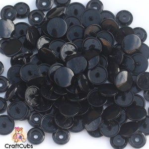 B5 Kam Snaps in Black : Glossy or Matte // Size 20 or T5 // Available ...