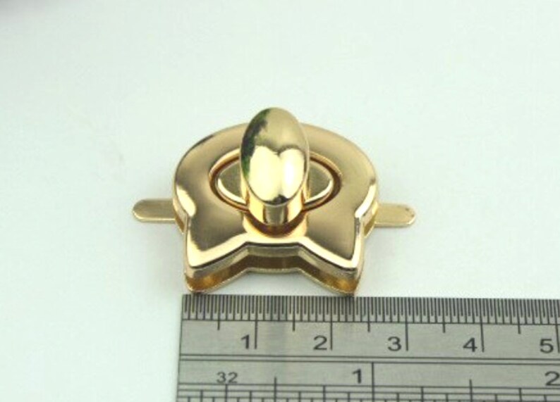 Cute Cat Twist Lock in Black, Bronze, Gold, Silver // Kitty Kitten Turn ...