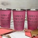 Custom Laser Engraved Cups, Personalized Stainless Steel Pint Glass ...