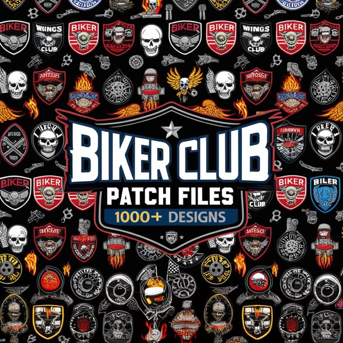 1000+ Biker Patch Designs - Etsy