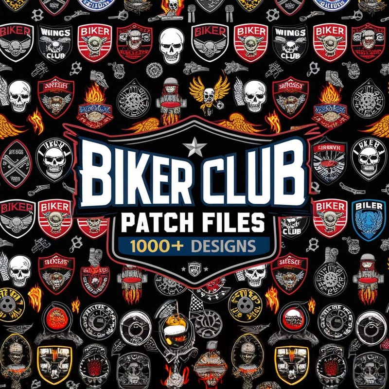 Biker Patches - Etsy