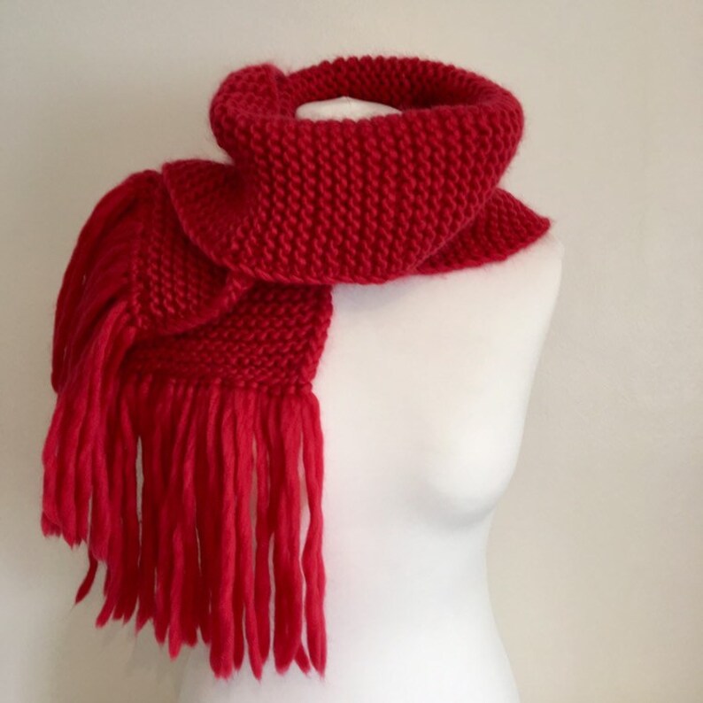 Super Soft Pure Merino Wool Knitted Scarf Neck Warmer Wrap Shawl - Etsy UK