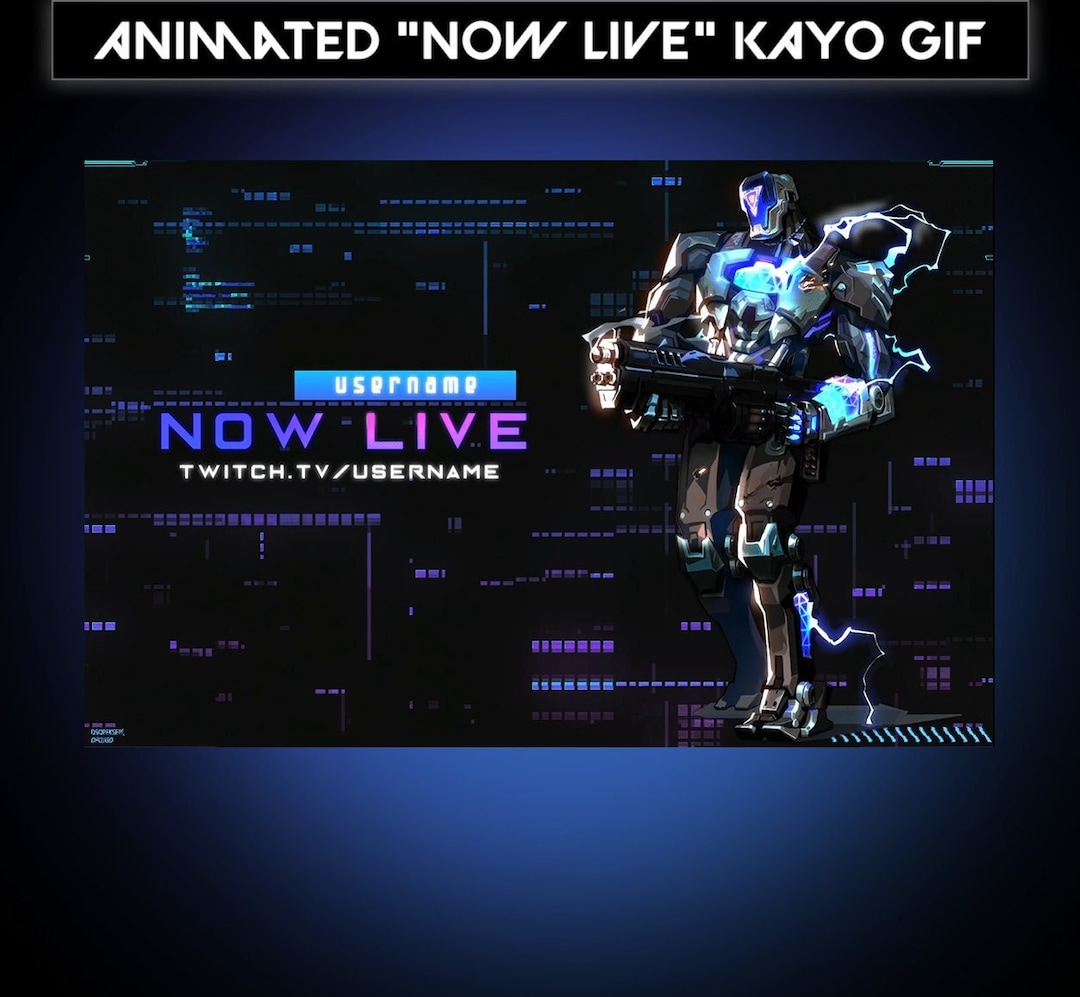 Valorant "now Live" Animated GIF ~kayo - Etsy