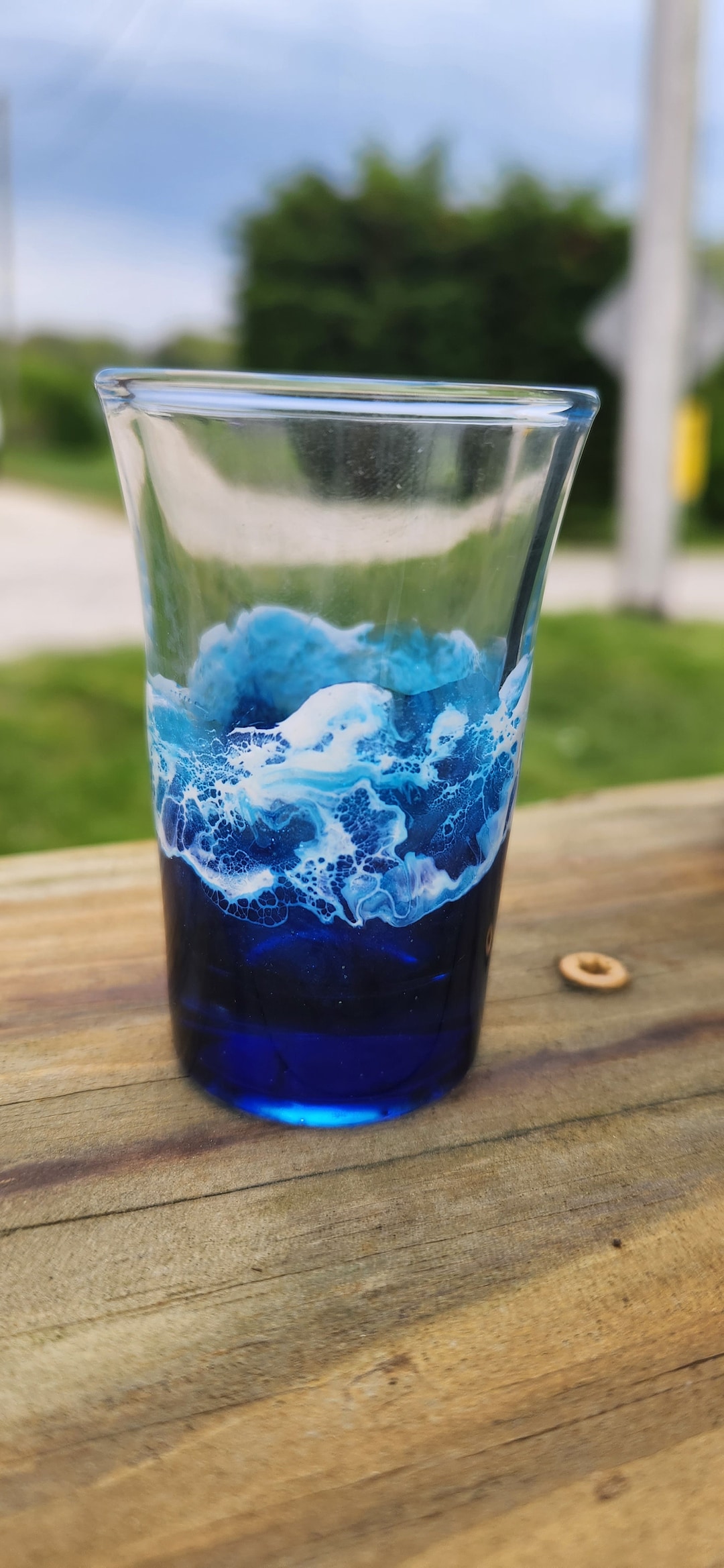 Shot Glasses, Ocean Shot Glasses, Beach Shot Glasses, Bridal Party ...