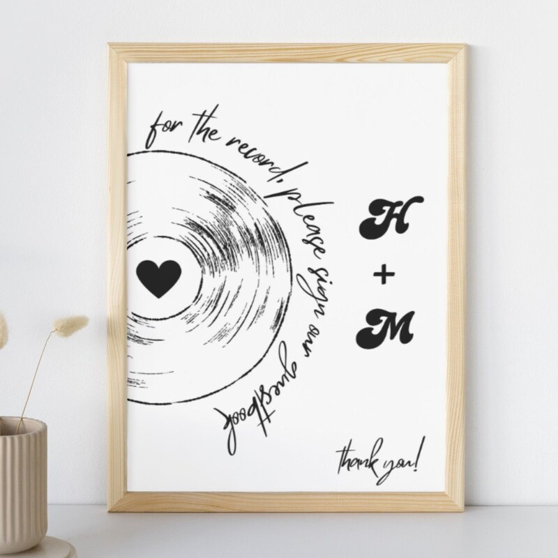 Record Wedding - Etsy