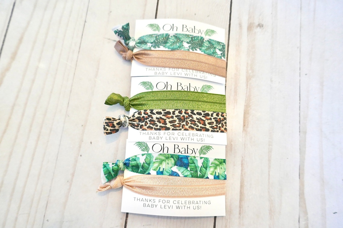 Jungle Safari Baby Shower Favors - Safari Animal Theme - Oh Baby Favor ...