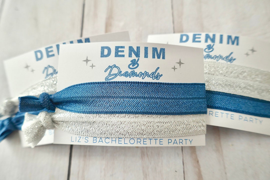 Denim and Diamonds Favor - Denim Bachelorette - Denim Birthday Theme ...