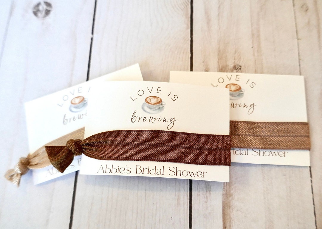 Love is Brewing Bridal Shower - Coffee Bridal Shower Favor - Bridal ...