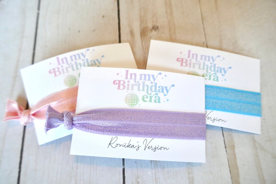 In My Birthday Era - Birthday Version Favor - Birthtay Party - Best Era ...