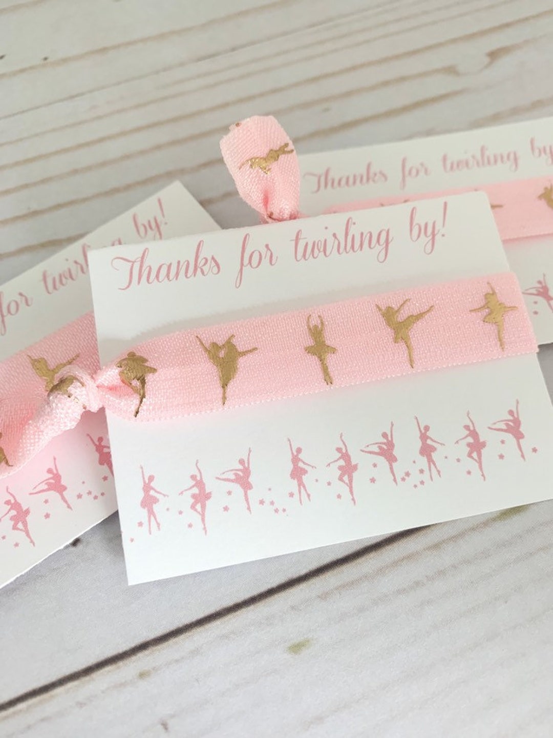 Ballerina Birthday Favor - Ballet Birthday - Dance Recital Gift ...