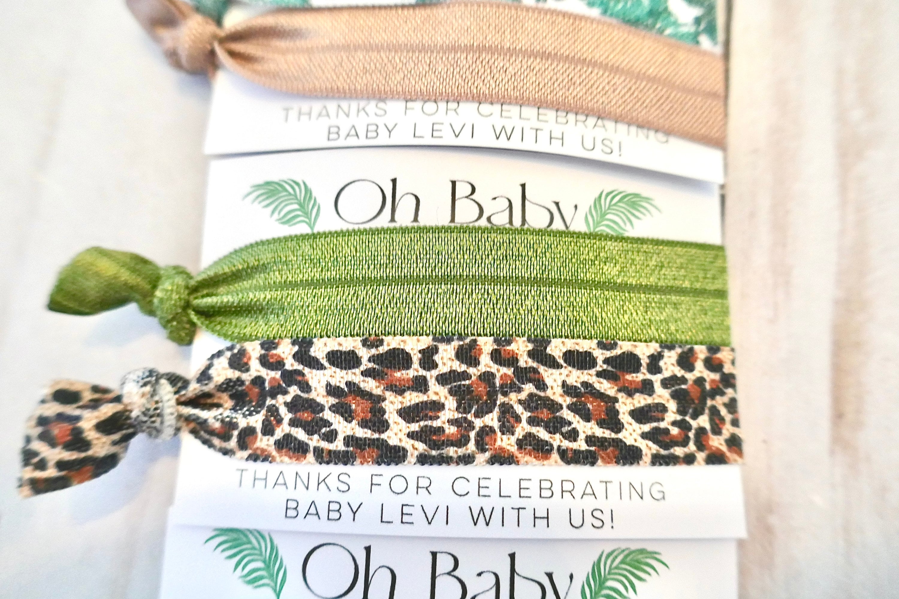 Jungle Safari Baby Shower Favors - Safari Animal Theme - Oh Baby Favor ...