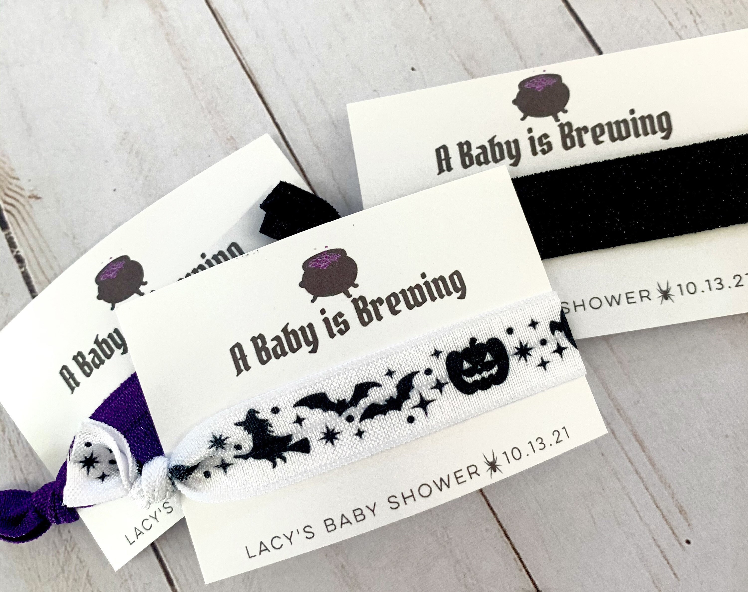 Halloween Baby Shower Favor Fall Baby Shower A Baby is - Etsy