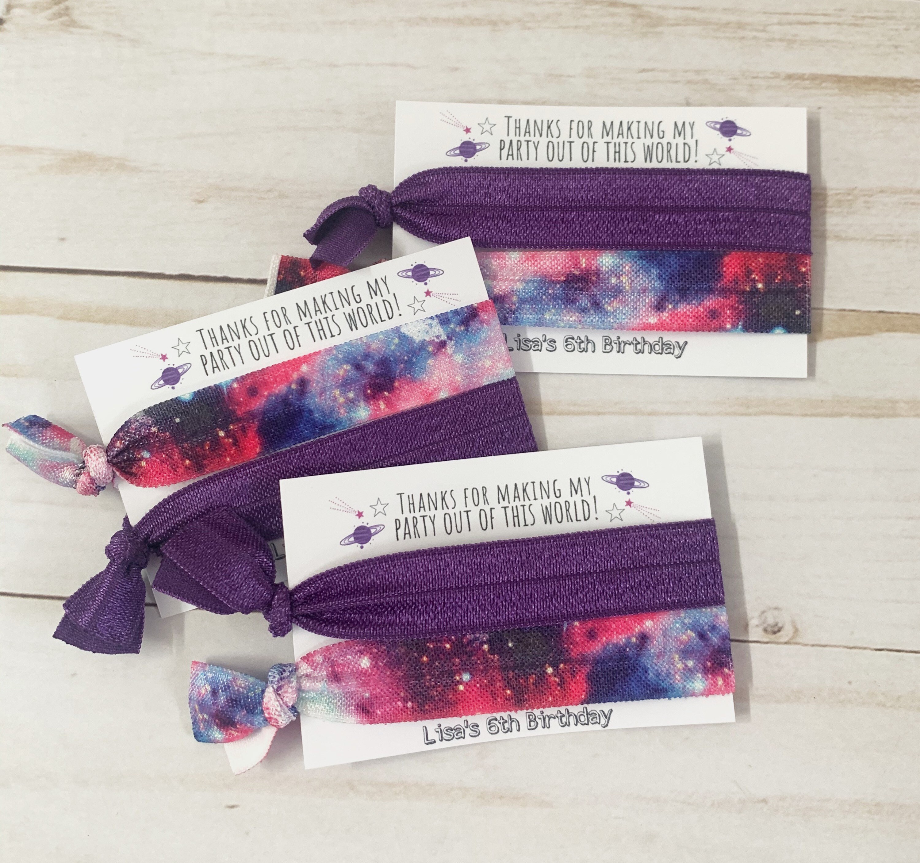 Galaxy Birthday Favor Space Birthday Party Girls Birthday | Etsy