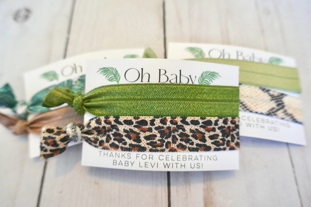 Jungle Safari Baby Shower Favors - Safari Animal Theme - Oh Baby Favor ...