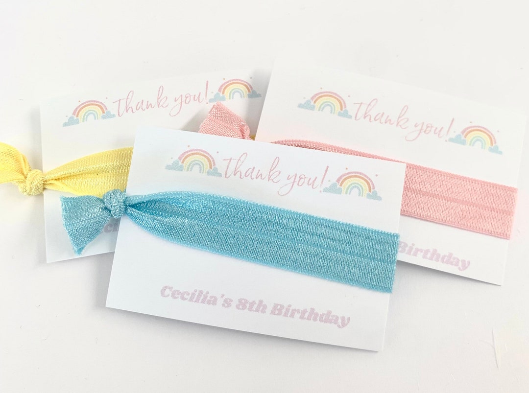 Pastel Rainbow Party Favor - Rainbow 1st Birthday - Modern Boho ...
