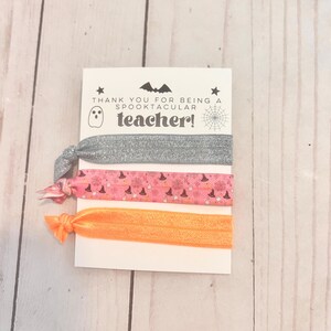 Halloween Teacher Gift - Personalized Teacher Card - Custom Gift for ...