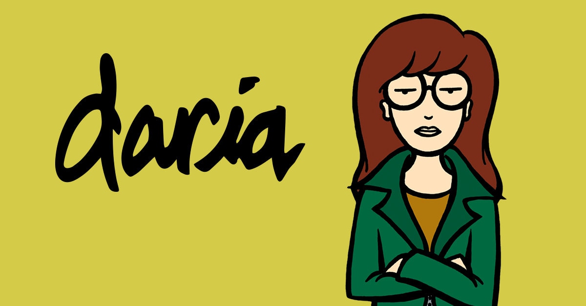 Daria MTV inspiré SVG fichier coupé pour Silhouette Cricut | Etsy