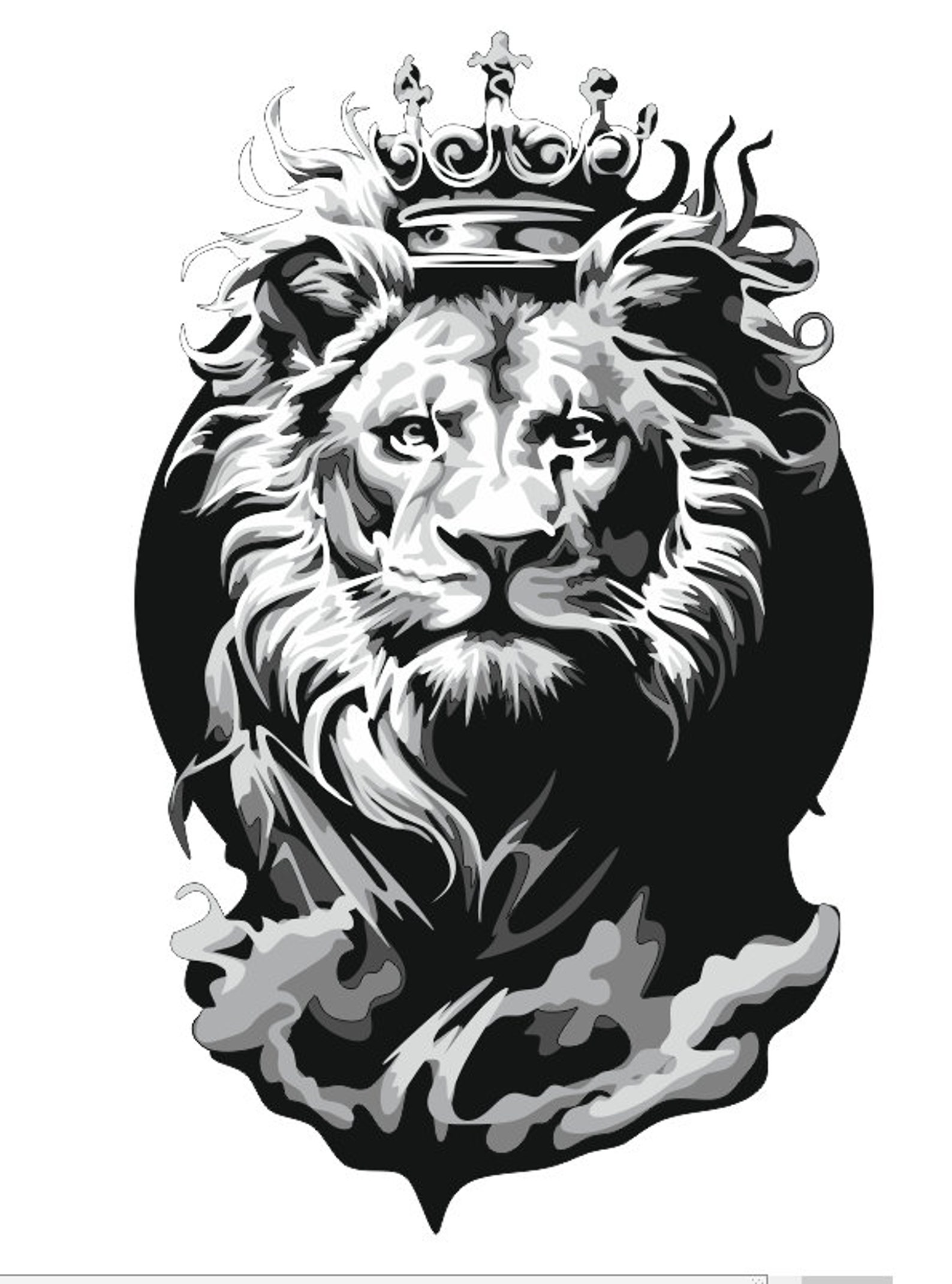 Lion 6 Layer Decorative Panel Laser Cut Files Home Decor, 6 Layer Art ...