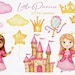 Watercolor Little Princess Clipart Baby Girl Watercolor Clipart, Little ...