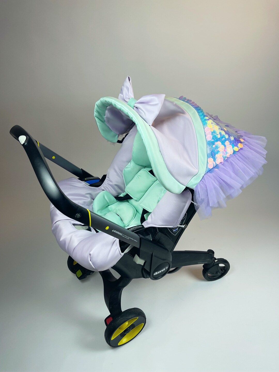 Unicorn and Mermaid-themed Doona Cover Set for Baby Girls Perfect Baby ...