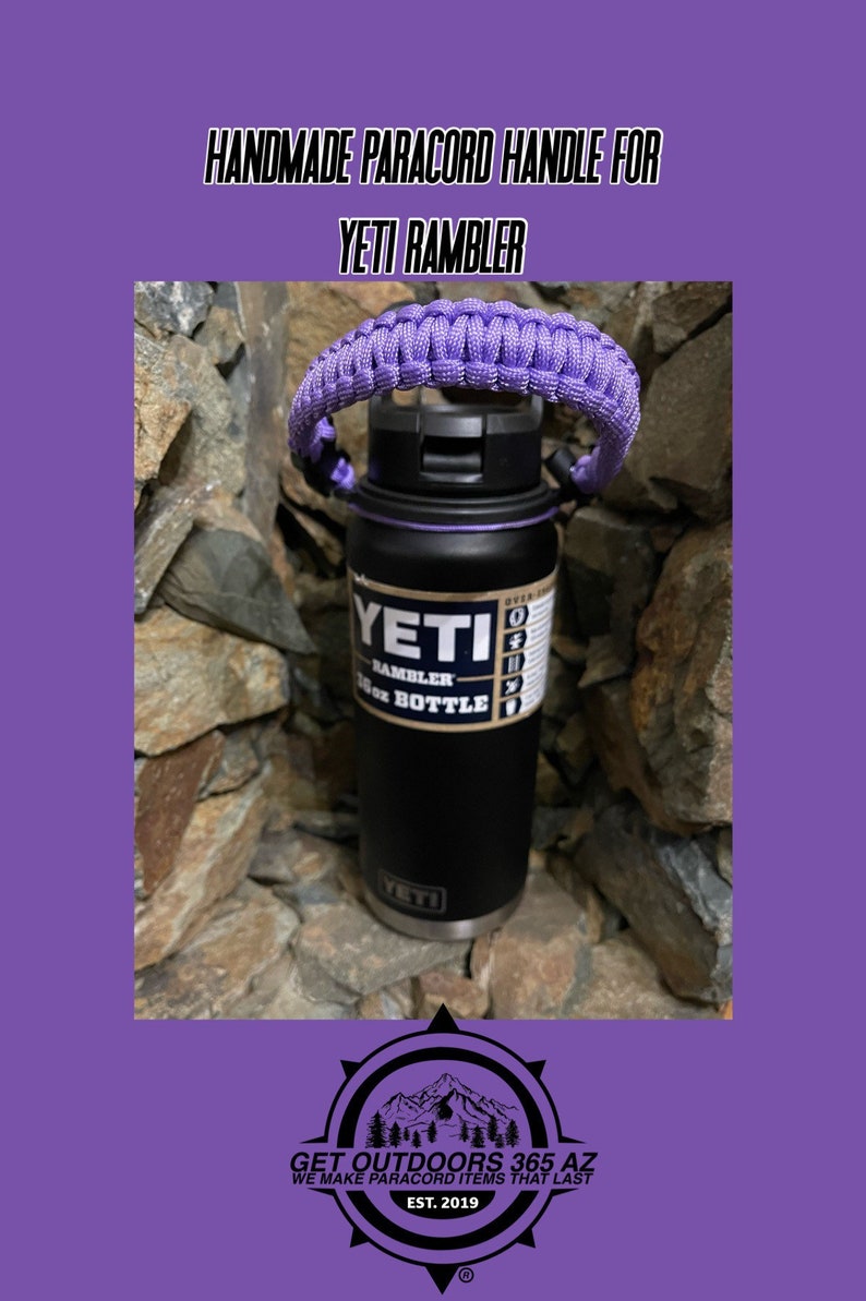 Handmade Paracord Handle for Yeti Rambler. - Etsy