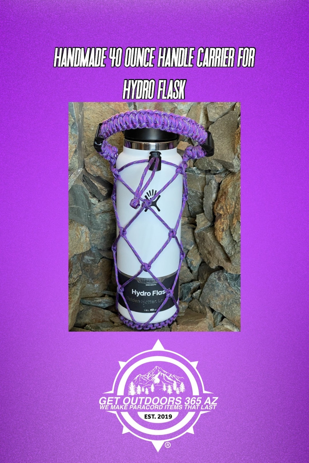 40oz Handle Carrier for Hydro Flask. - Etsy