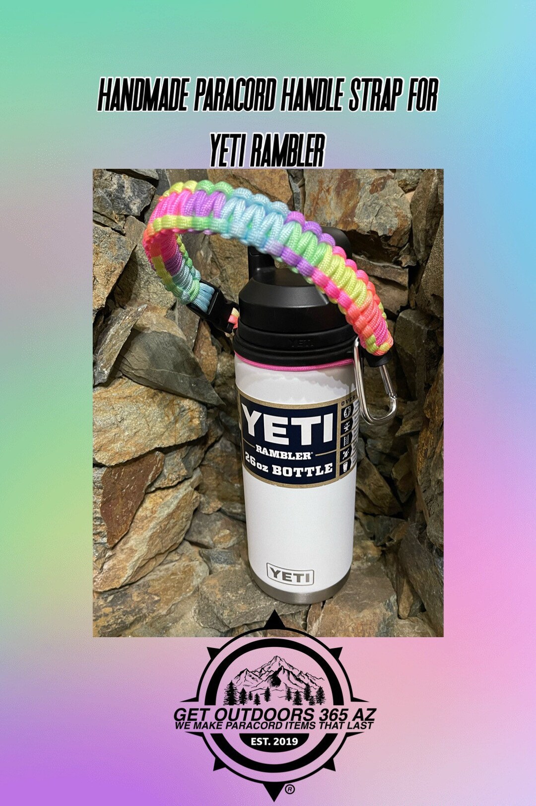 Handmade Paracord Handle Strap for Yeti Rambler. - Etsy