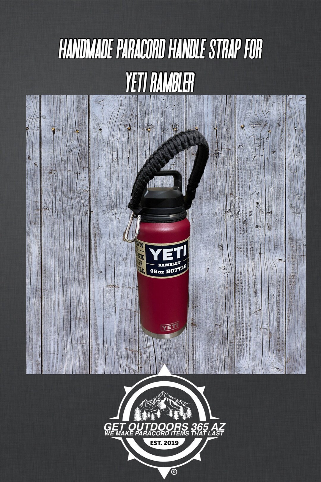 Handmade Paracord Handle Strap for Yeti Rambler. - Etsy