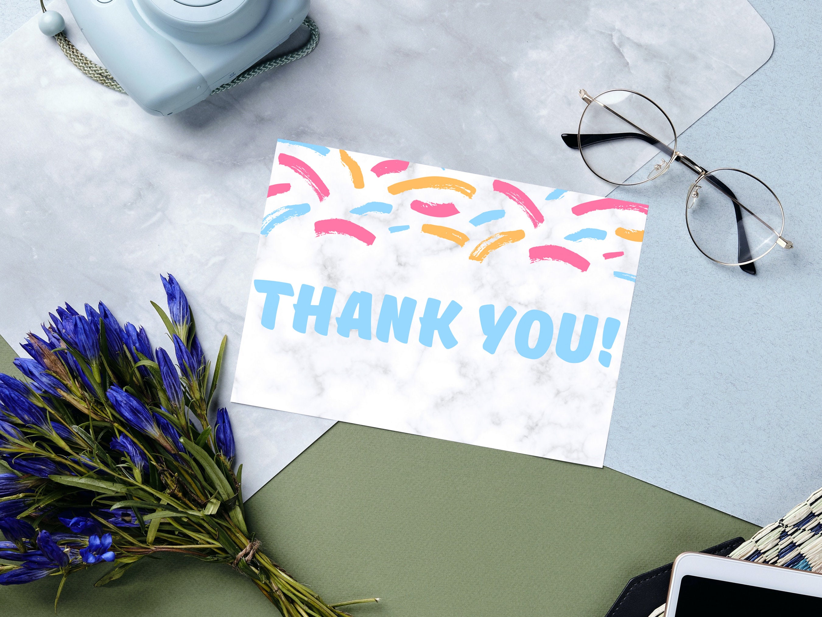Thank You for Coming Card Design for Business Bridal Shower Wedding ...