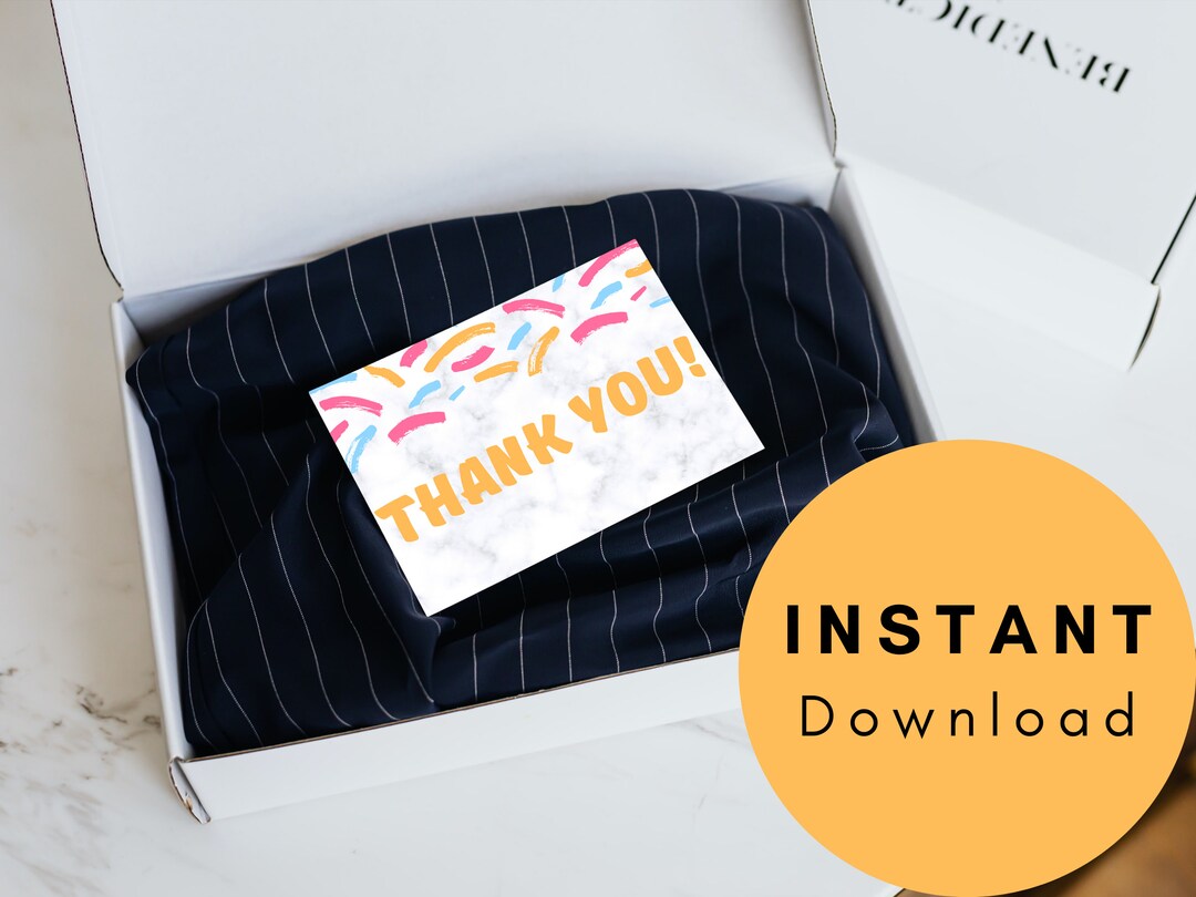 Thank You for Coming Card Design for Business Bridal Shower Wedding ...