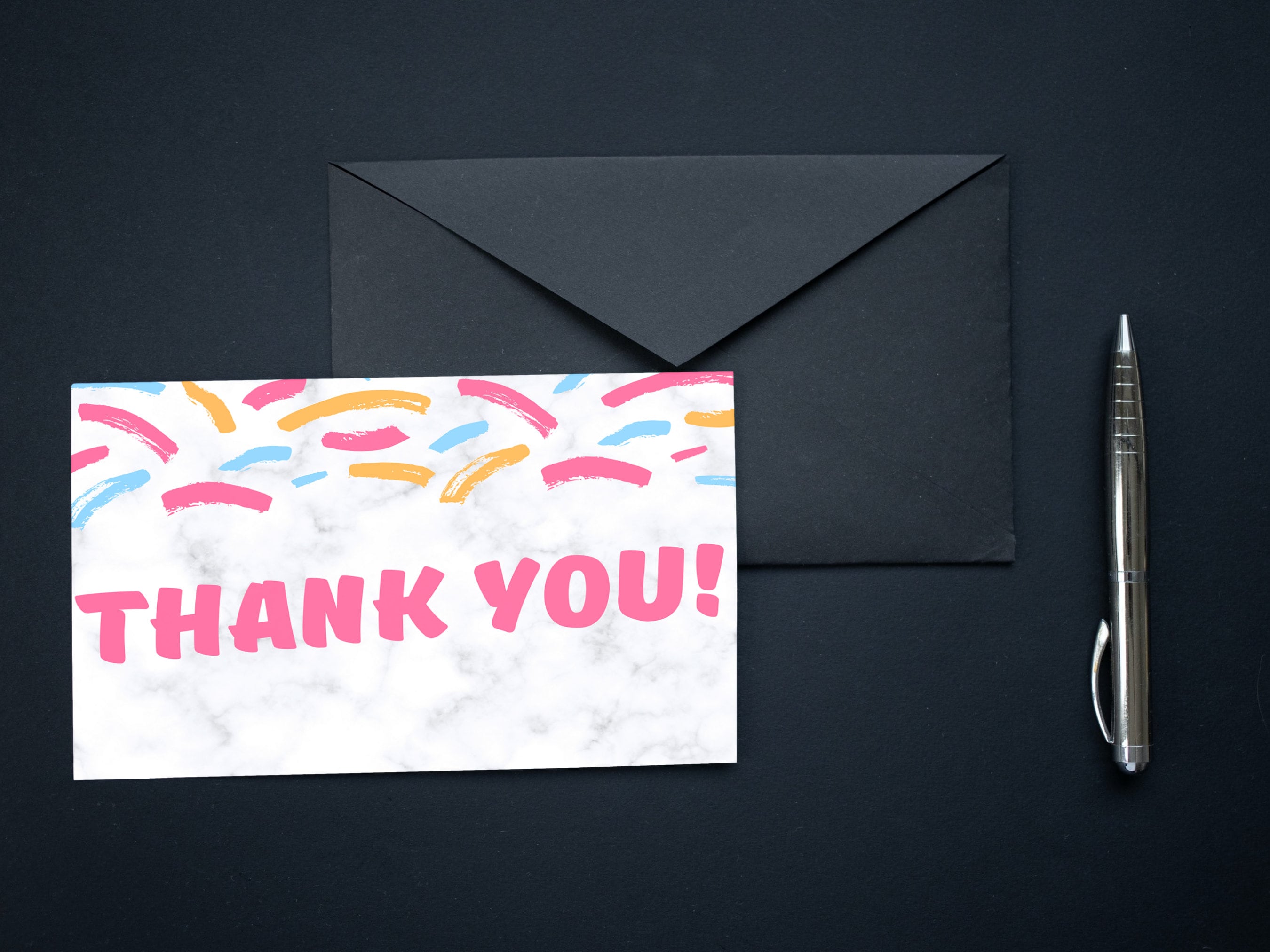 Thank You for Coming Card Design for Business Bridal Shower Wedding ...