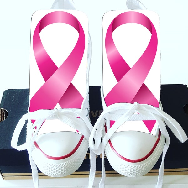 Breast Cancer Converse - Etsy