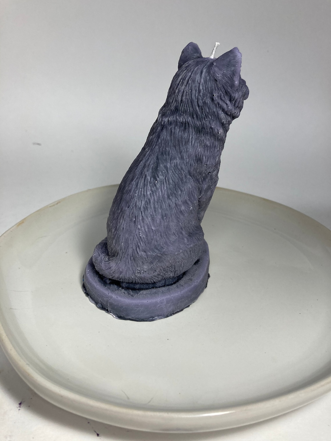 Cat Candle Handmade Made to order | Etsy