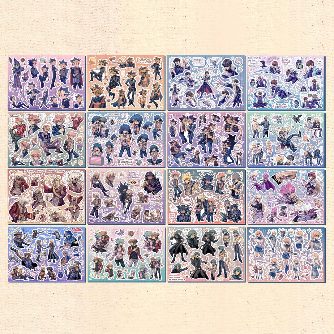 Y Game Sticker Sheets - Etsy