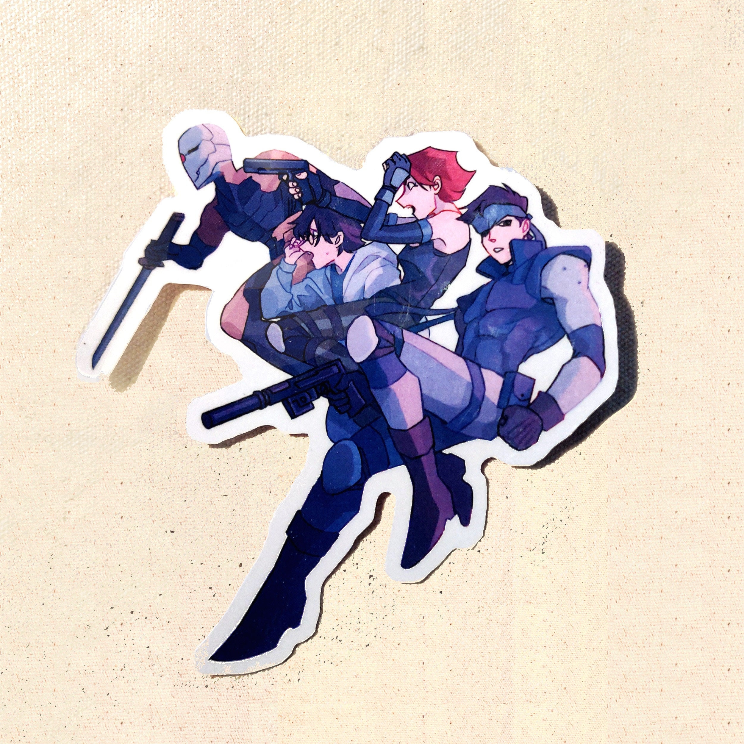 Metal Gear Solid (MGS1) Sticker - Etsy