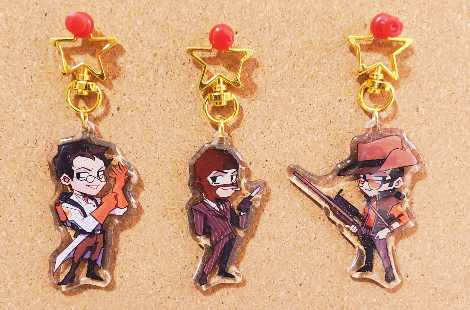 Team Fortress 2 TF2 Chibi Acrylic Charms/keychains - Etsy Australia