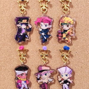 Chibi Keychains Charms - Etsy