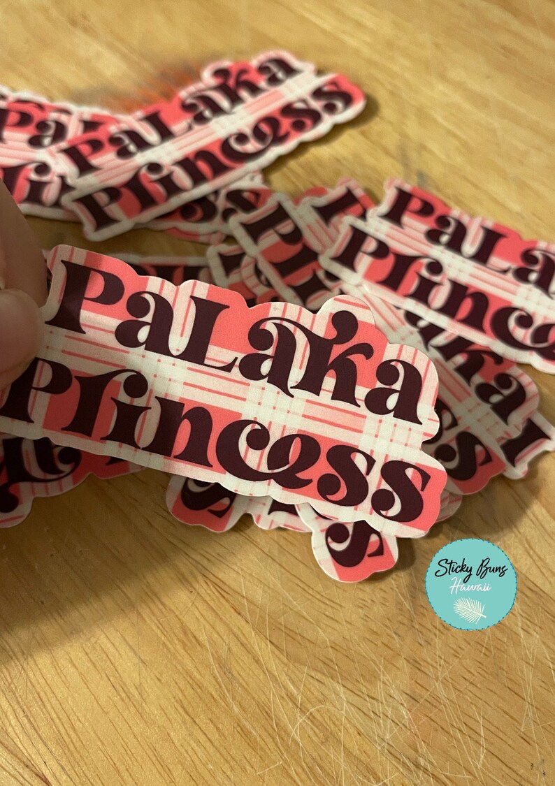 Pink Palaka Princess (sticker Decal) - Etsy
