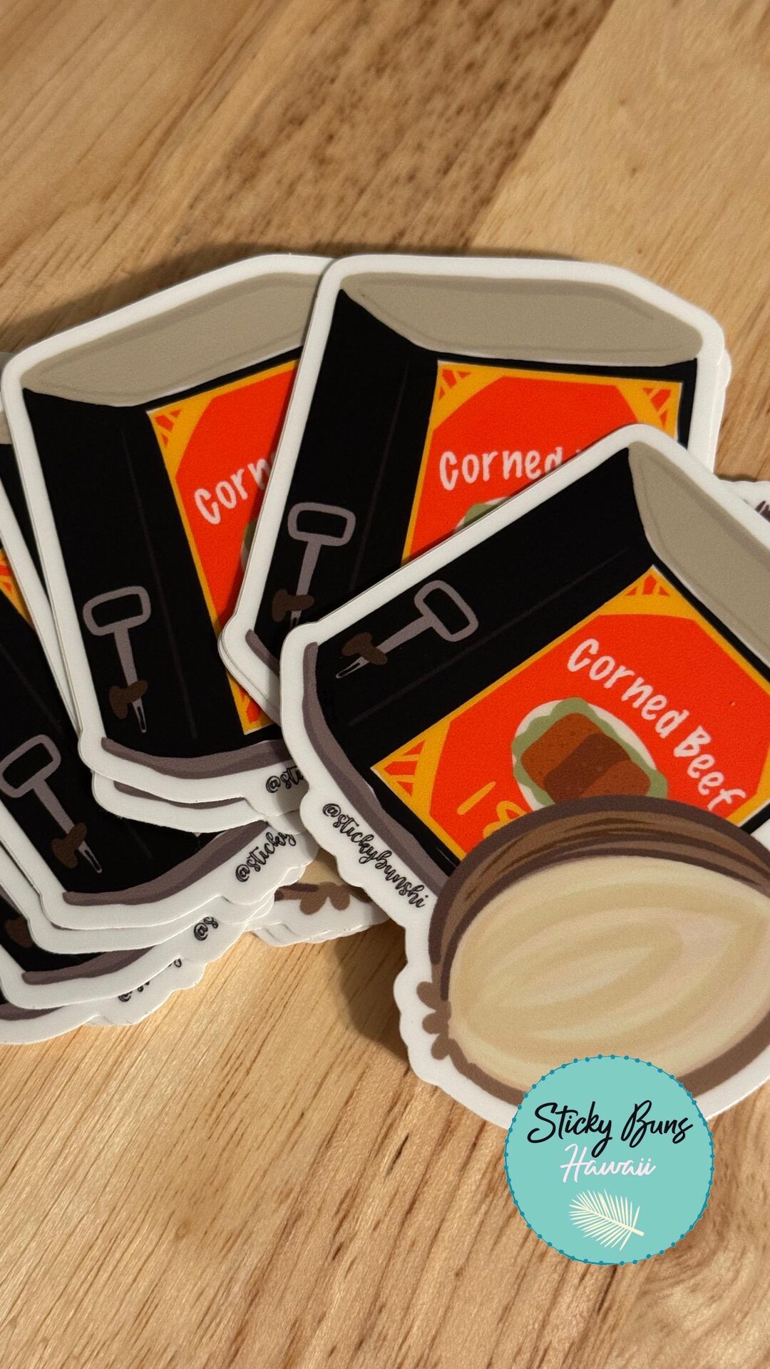 Corn Beef and Onion (sticker Decal) - Etsy